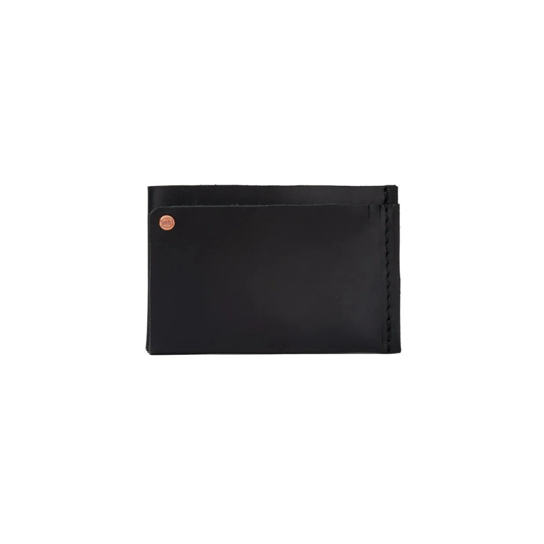 Metro Slim Leather Wallet (Black) by Rustico - Christopher Collection