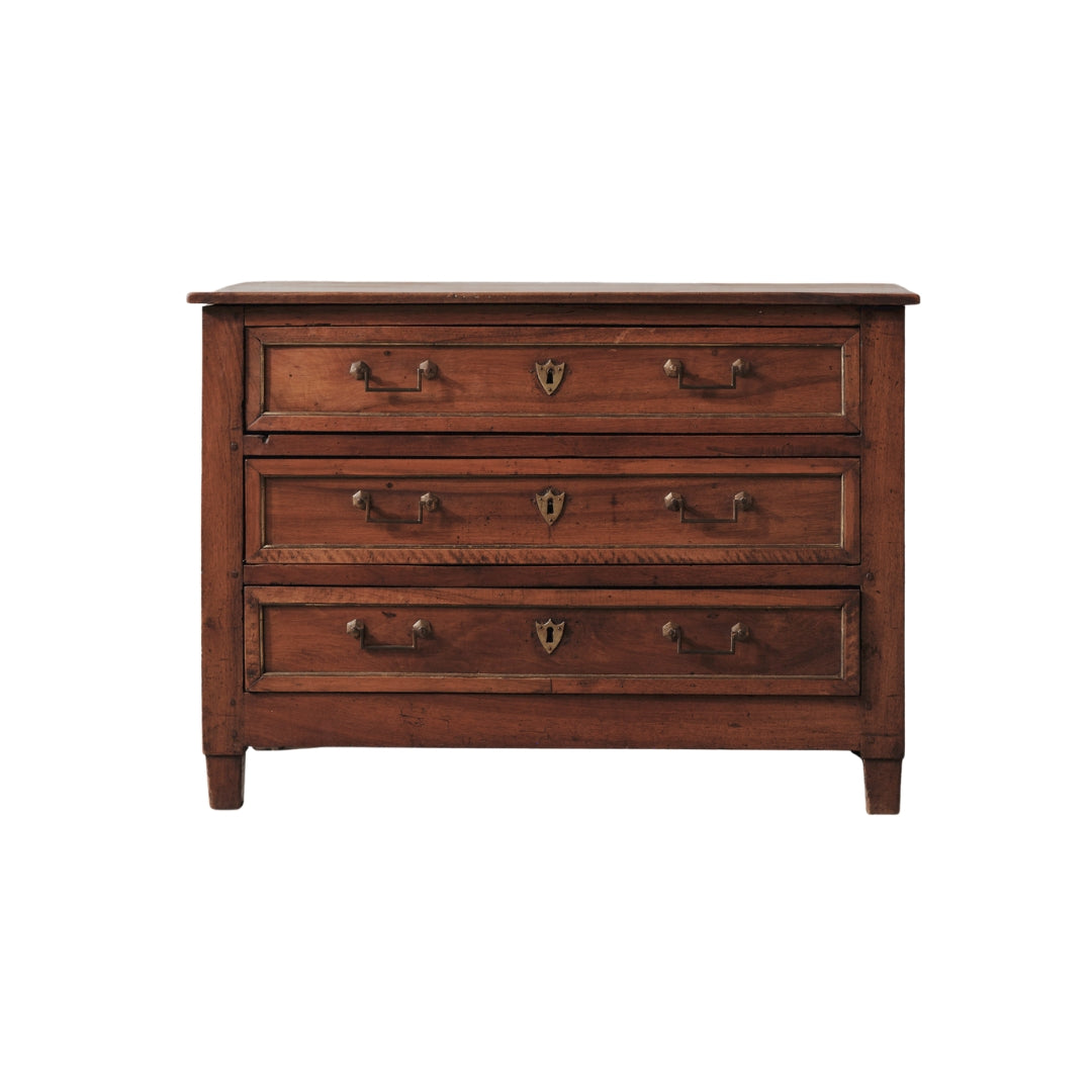 18th Century Louis XVI Gold Trimmed Chest - Christopher Collection