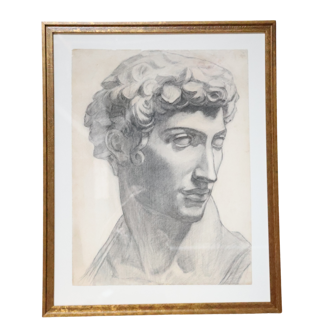 20th Century French David Drawing - Christopher Collection