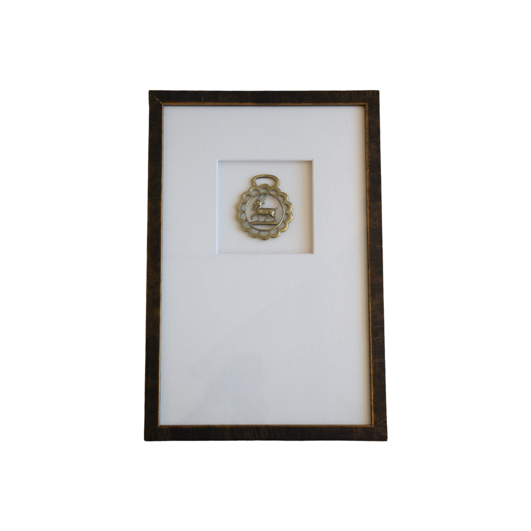 Antique Horse Bridle Medallion (Goat) - Christopher Collection