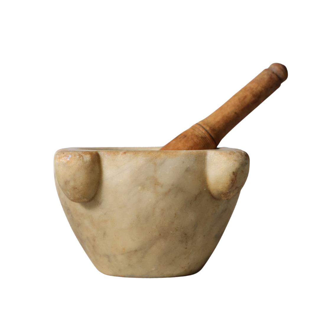 19th Century French Mortar & Pestle - Christopher Collection