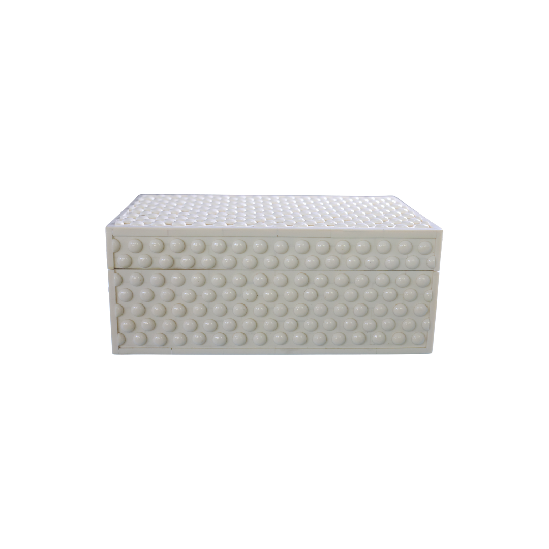 Bone Box with Buttons (Large) - Christopher Collection