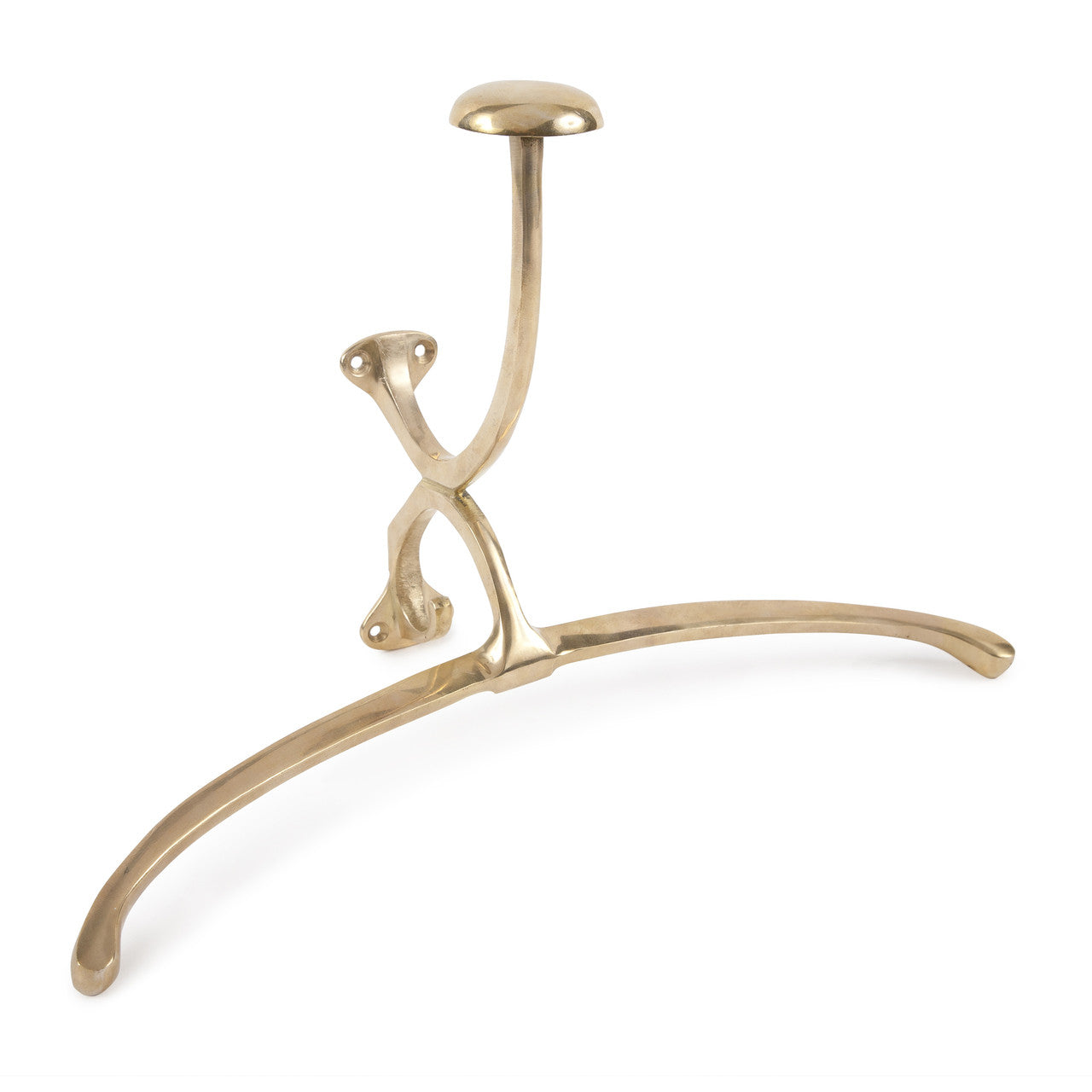 Brass Valet Hook - Christopher Collection