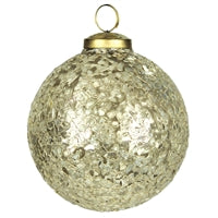 Elsa Glass Flake Ornament - 4” - Christopher Collection