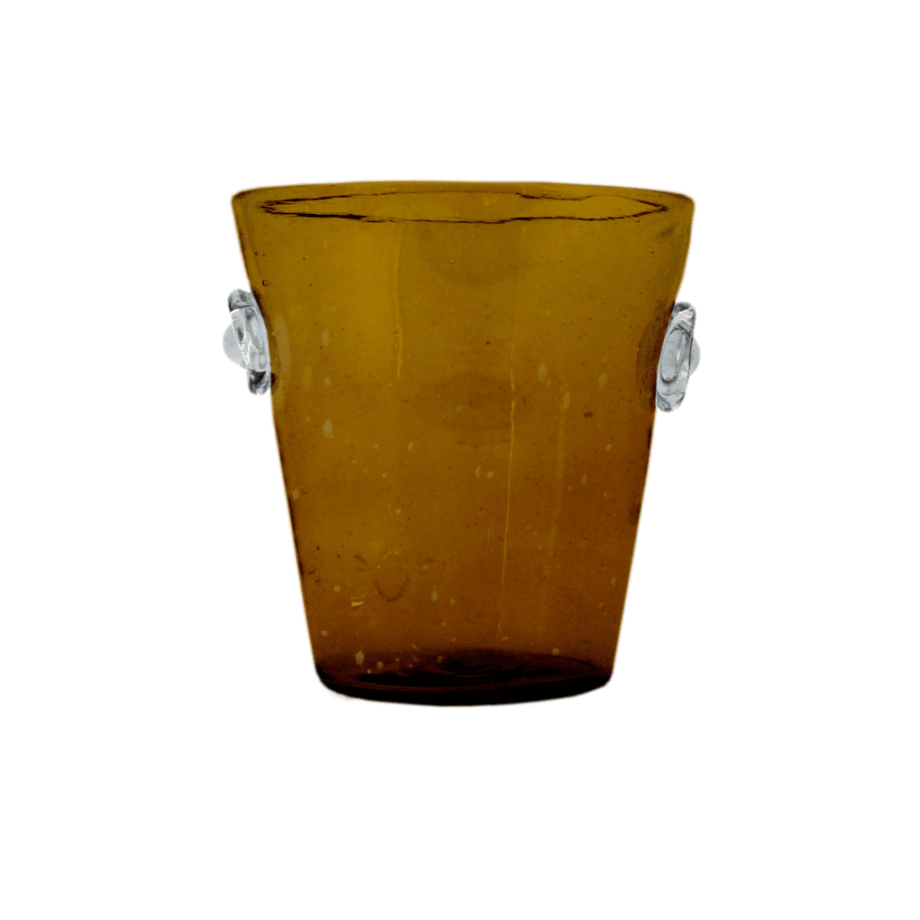 Sob Glass Ice Bucket Christopher Collection